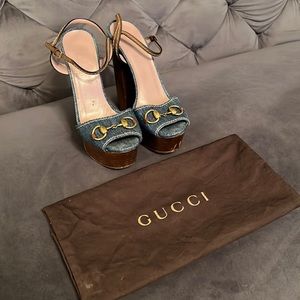 Gucci | Shoes | Gucci Heels With Gucci Buckle | Poshmark